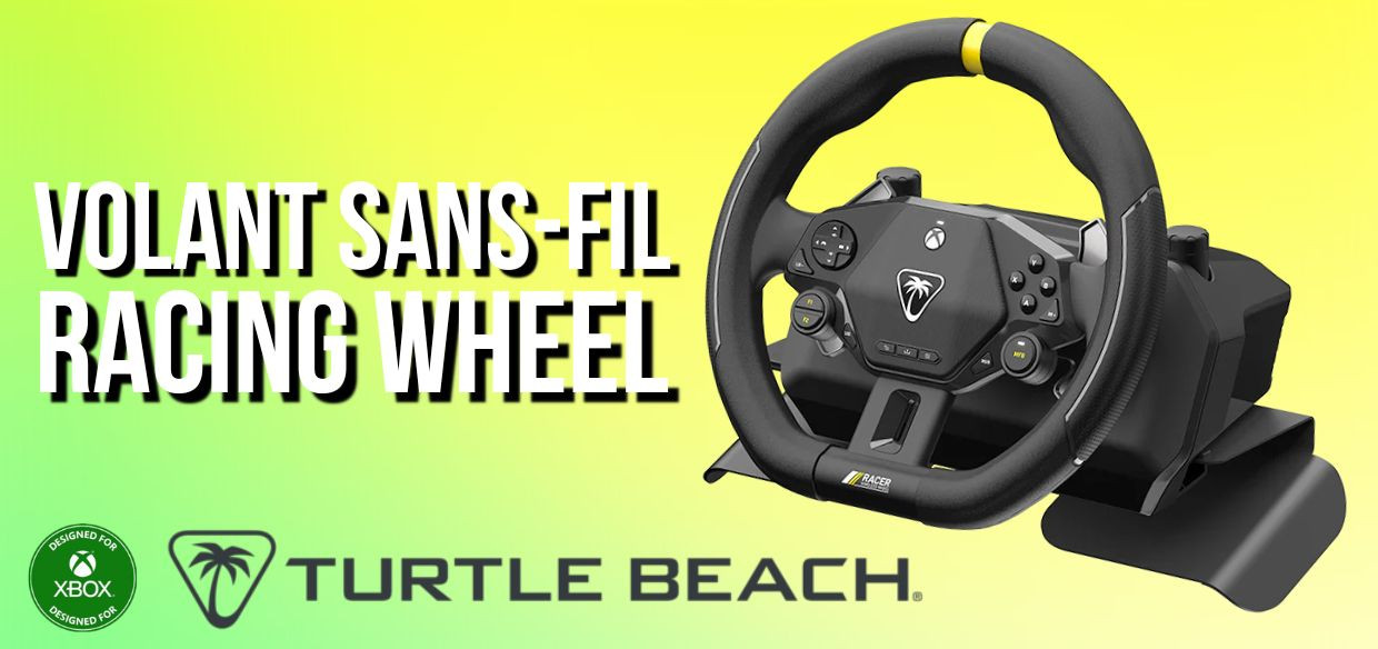 Notre avis sur le volant sans-fil Racing Wheel de Turtle Beach, pour ...